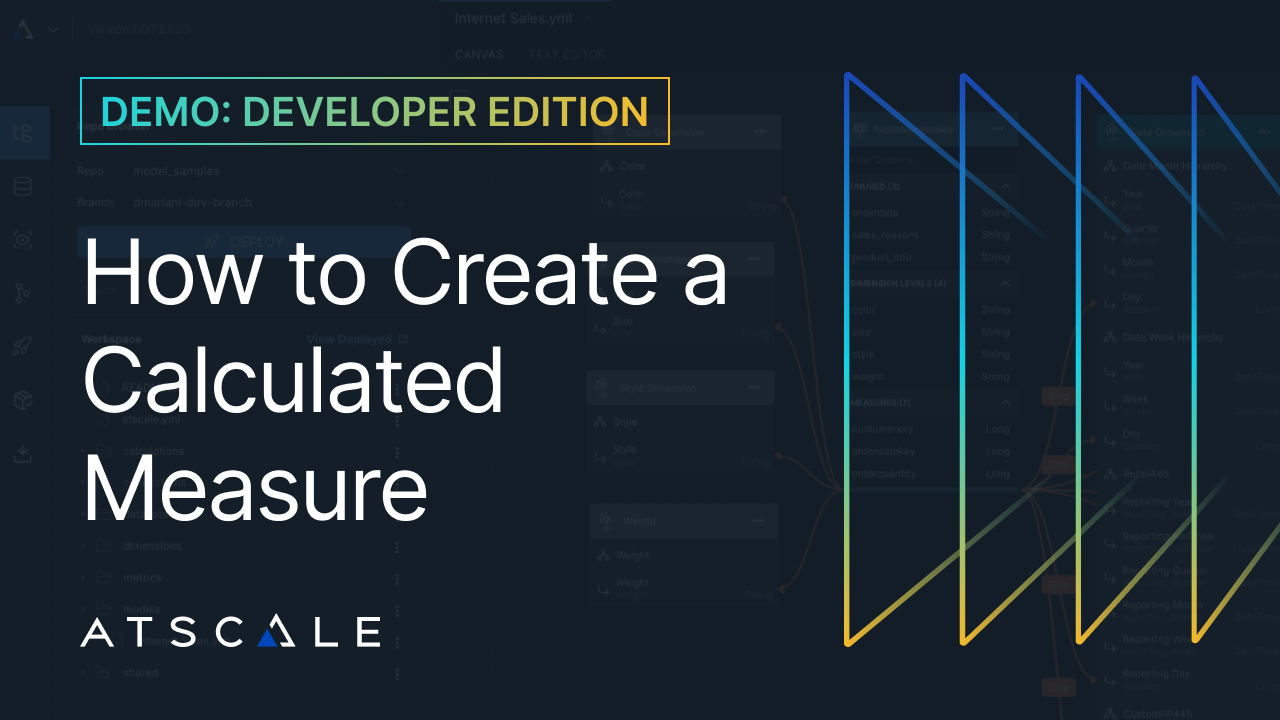 How to Create a Calculated Measure | AtScale