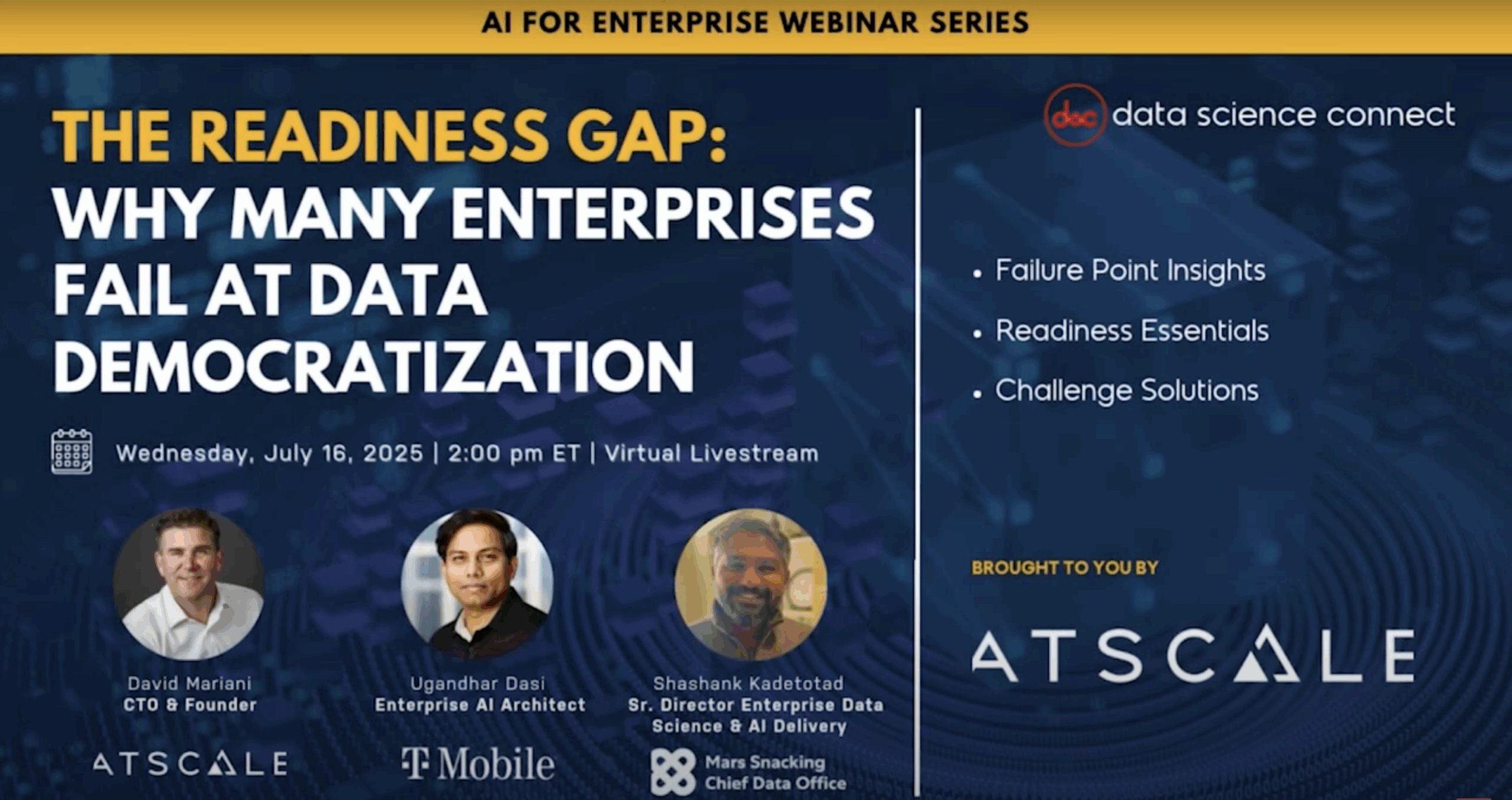 Overcoming Data Democratization in the Enterprise | AtScale